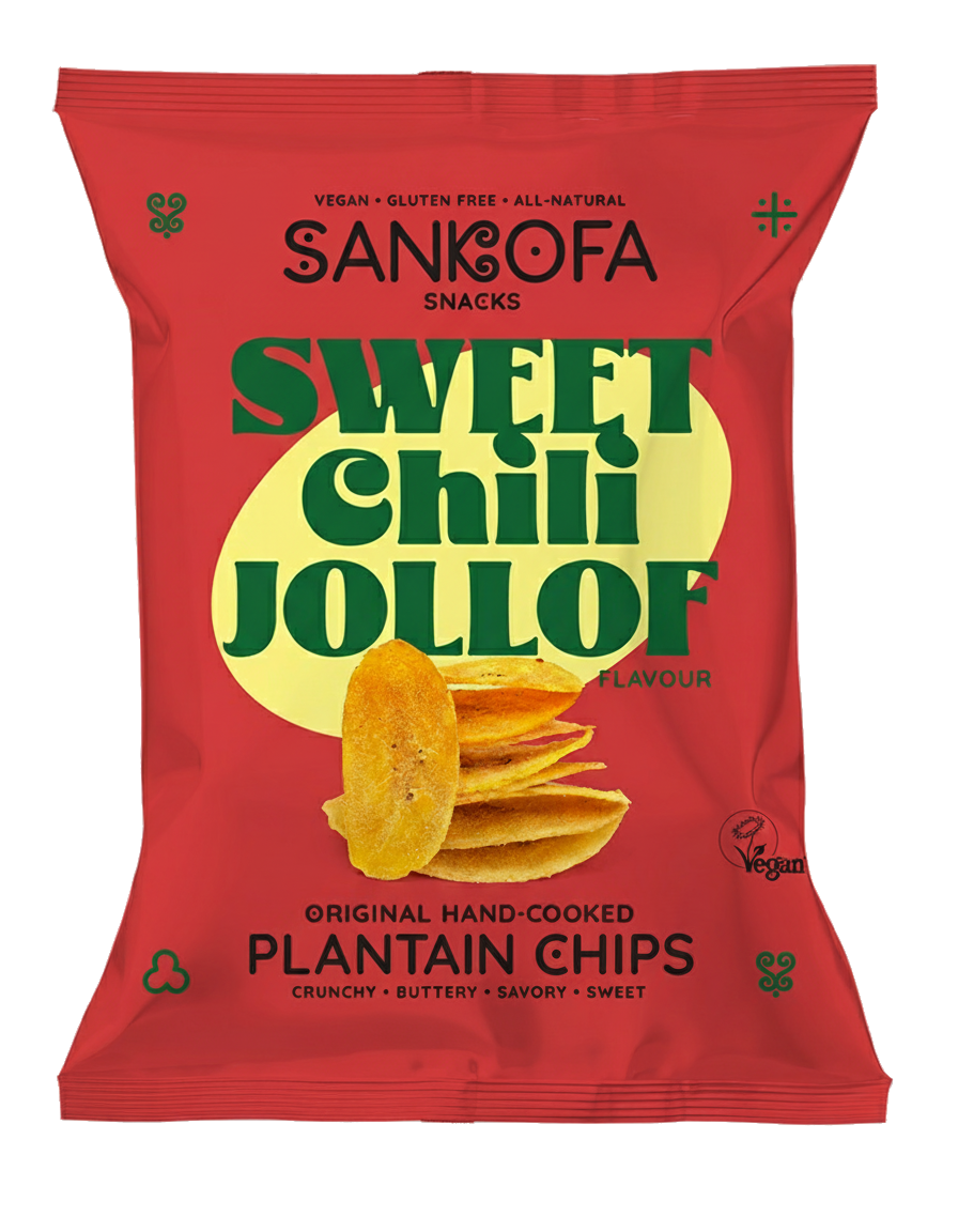 Plantain Chips - Sweet Chili Jollof – Sankofa Snacks